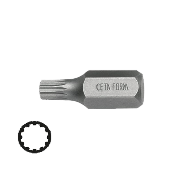 ดอกไขควงปาก XZN M6 Cetaform-CB/3006G - Cetaform Handtools Products ...