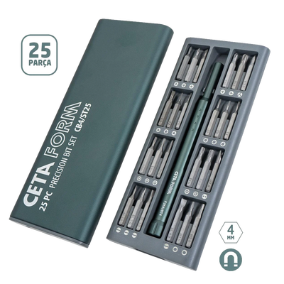 ชุดดอกไขควงไฟฟ้า 25 ชิ้น Cetaform-CB4/ST25 - Cetaform Handtools ...
