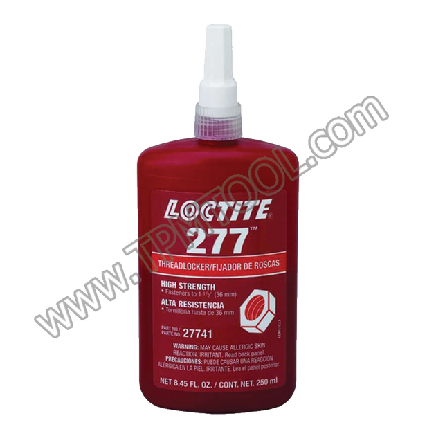 LOCTITE 277 น้ำยาล็อคเกลียวแดง 250ml - Loctite - Multi-Purpose Adhesives - ไทยพัฒนสิน แมชชีนทูลส์
