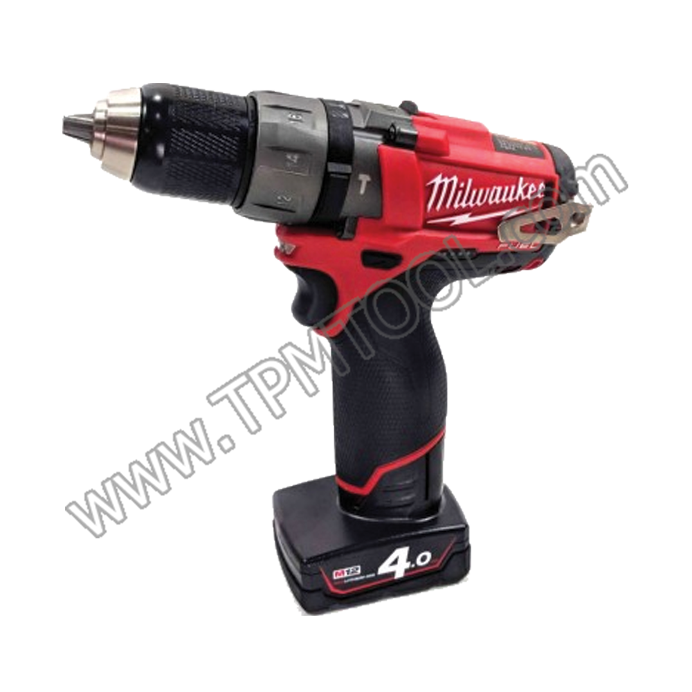 สว่านกระแทกไร้สาย 12V FUEL + 12x4.0Ah Battery Milwaukee-M12FPD-402C ...
