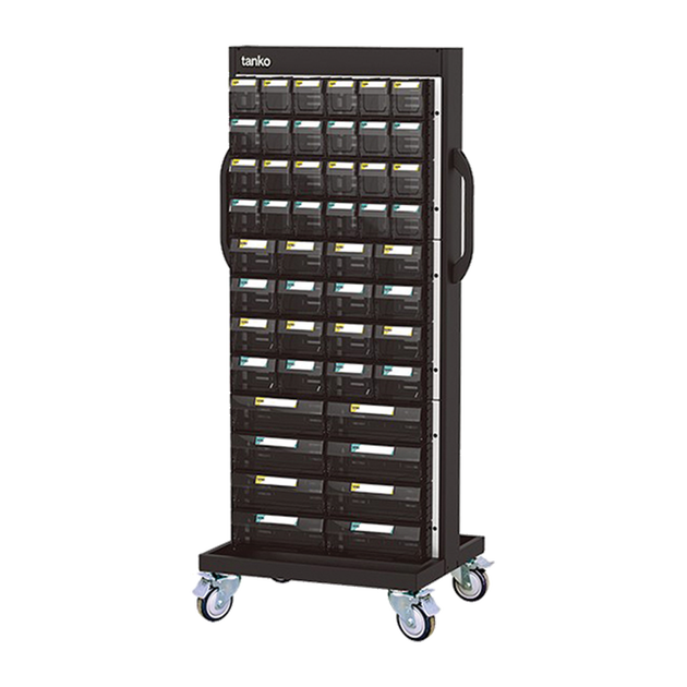 Tanko-TNKEKC-321M รถเข็นกล่องใส่อะไหล่แบบติดล้อจำนวน 96 ช่อง - Tanko ...