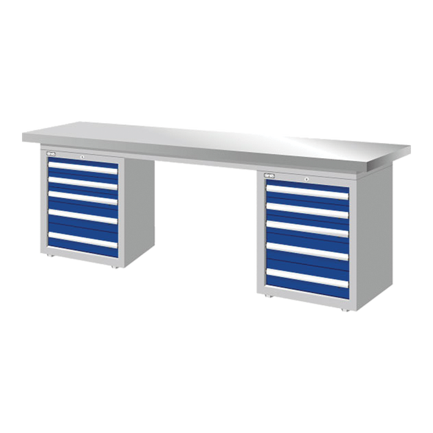 Tanko-TNKWAD-77051S โต๊ะช่าง + 2 ตู้เครื่องมือ TANKO HEAVY DUTY หน้าท๊ ...